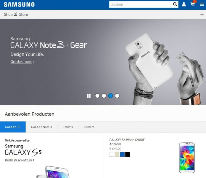 Samsung estore - Elektro Retail Magazine
